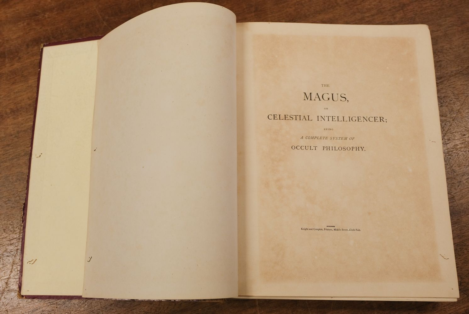 Lot 297 - Barrett (Francis). The Magus, or Celestial