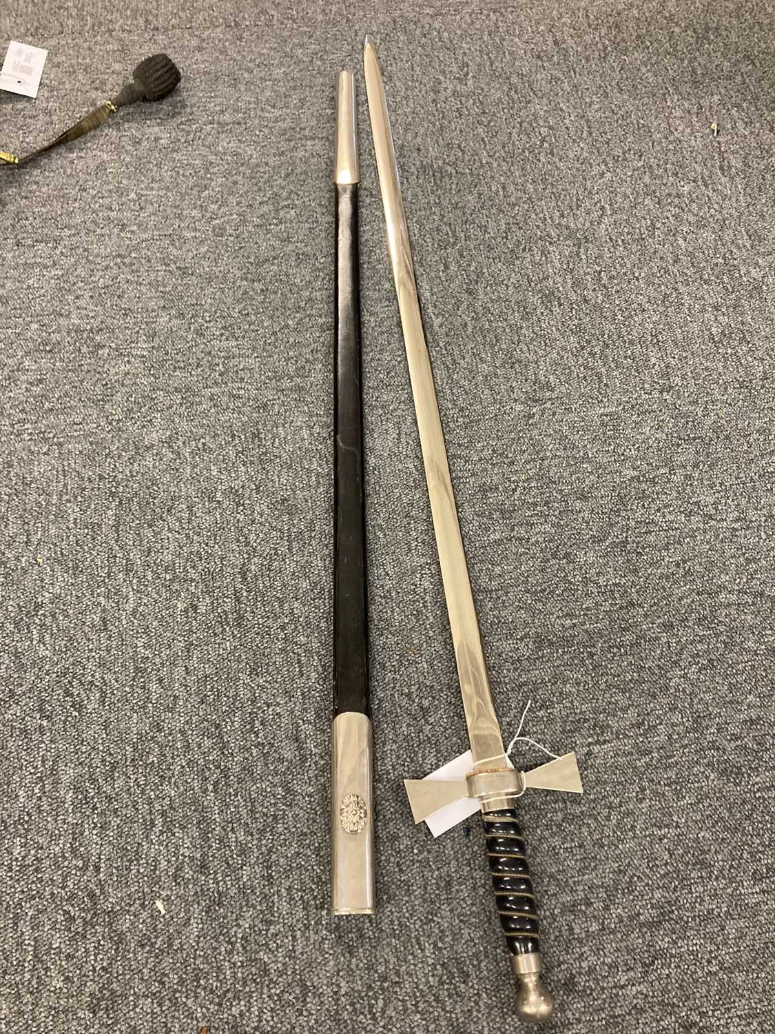 Lot 351 - Court Swords. Two Victorian court swords
