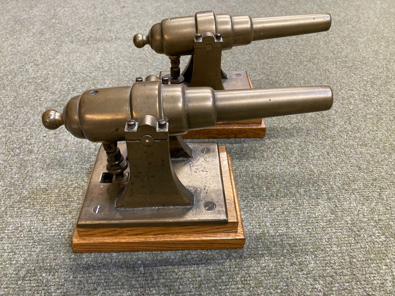 Lot 289 - Cannon. A matched pair of 19th century