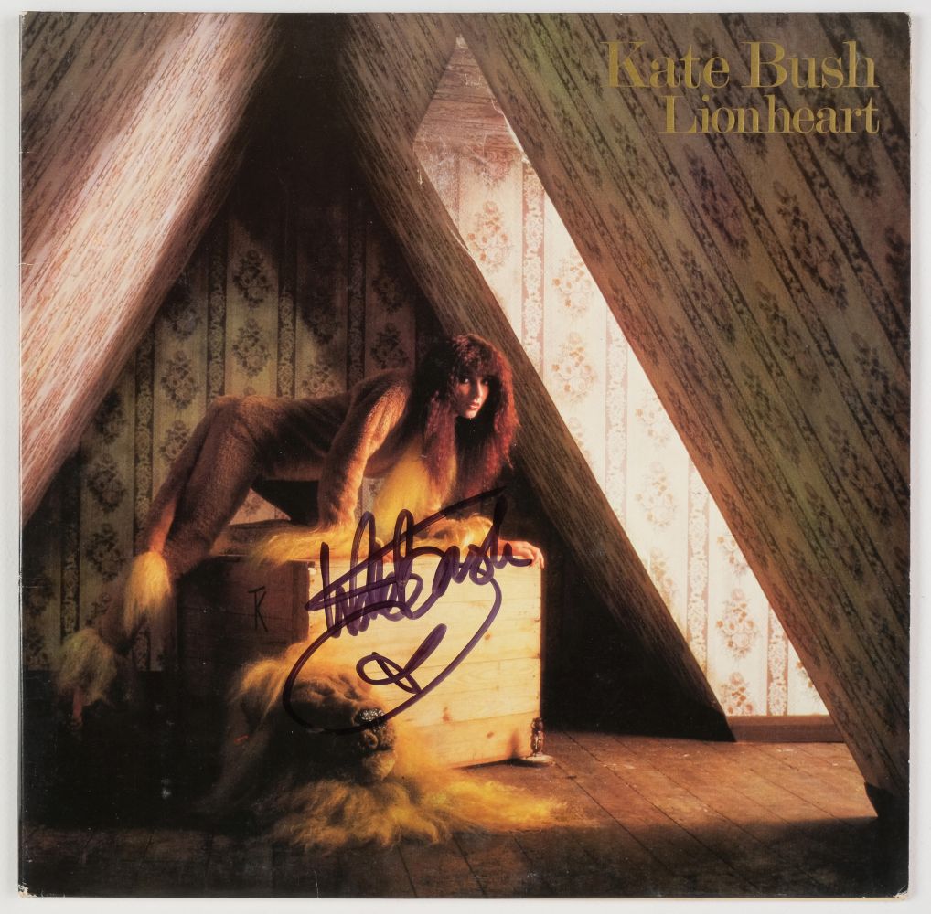 Lot 435 - Kate Bush. Pair of signed Kate Bush 1st