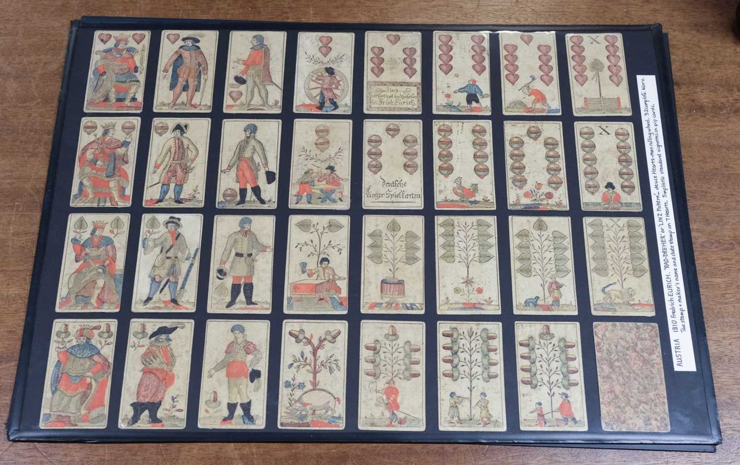 Lot 329 - Austrian Mythological Tarock. A deck of