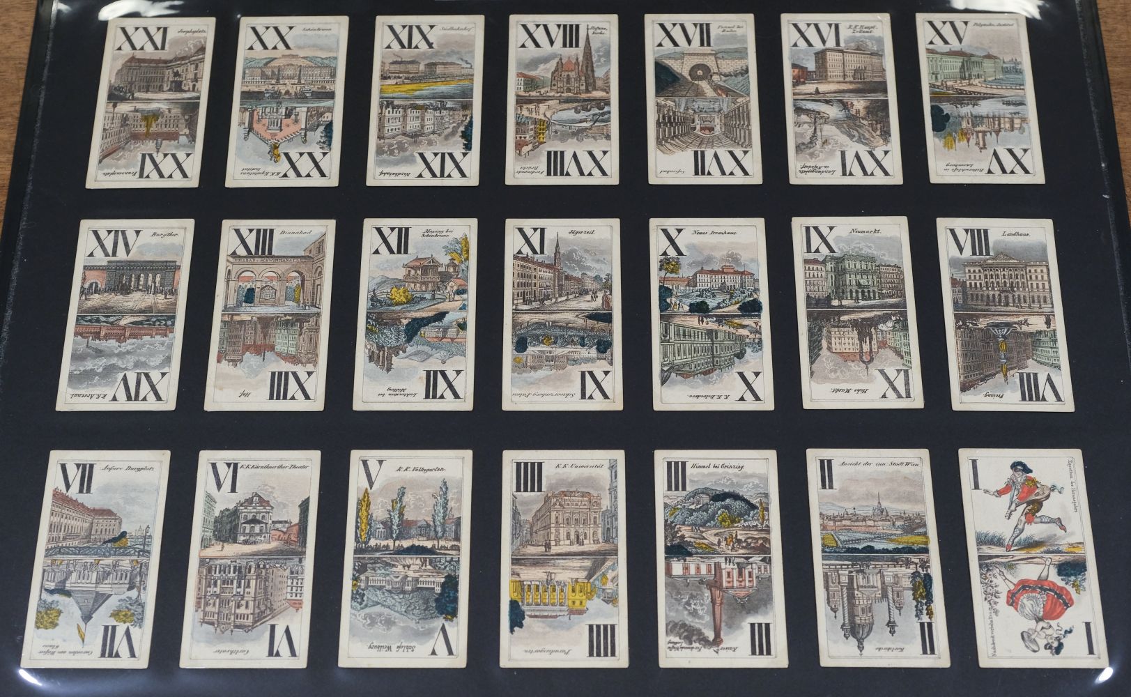 Lot 335 - Austrian Vienna Scenic Tarock.