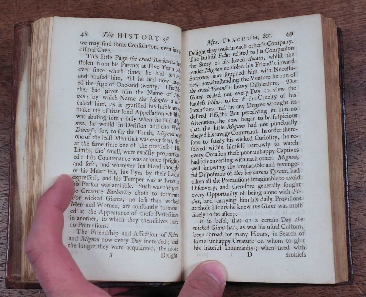 Lot 247 - Fielding (Sarah). The Governess; or Little