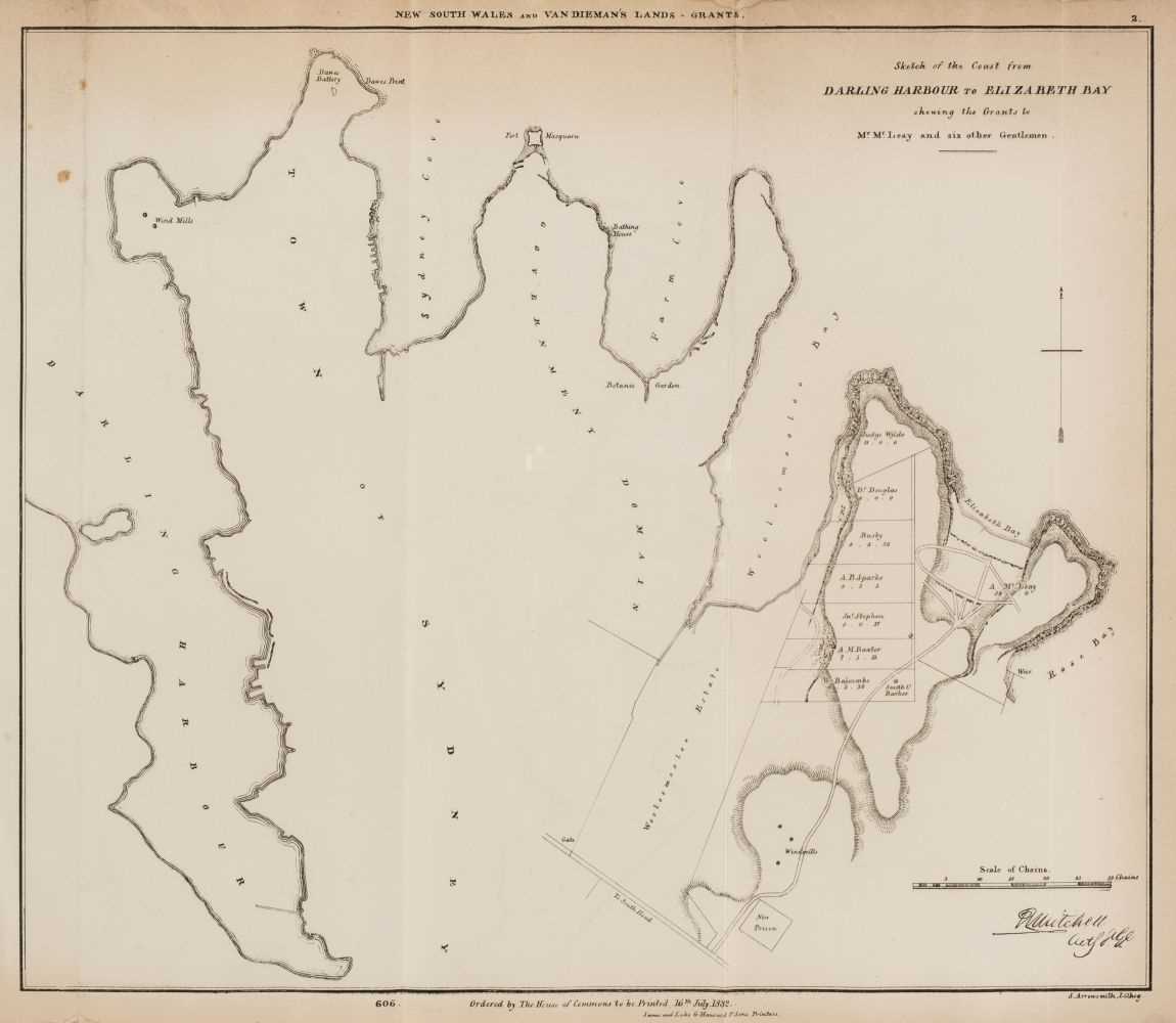 Lot 62 - Australia. Arrowsmith (J.), Sketch of the