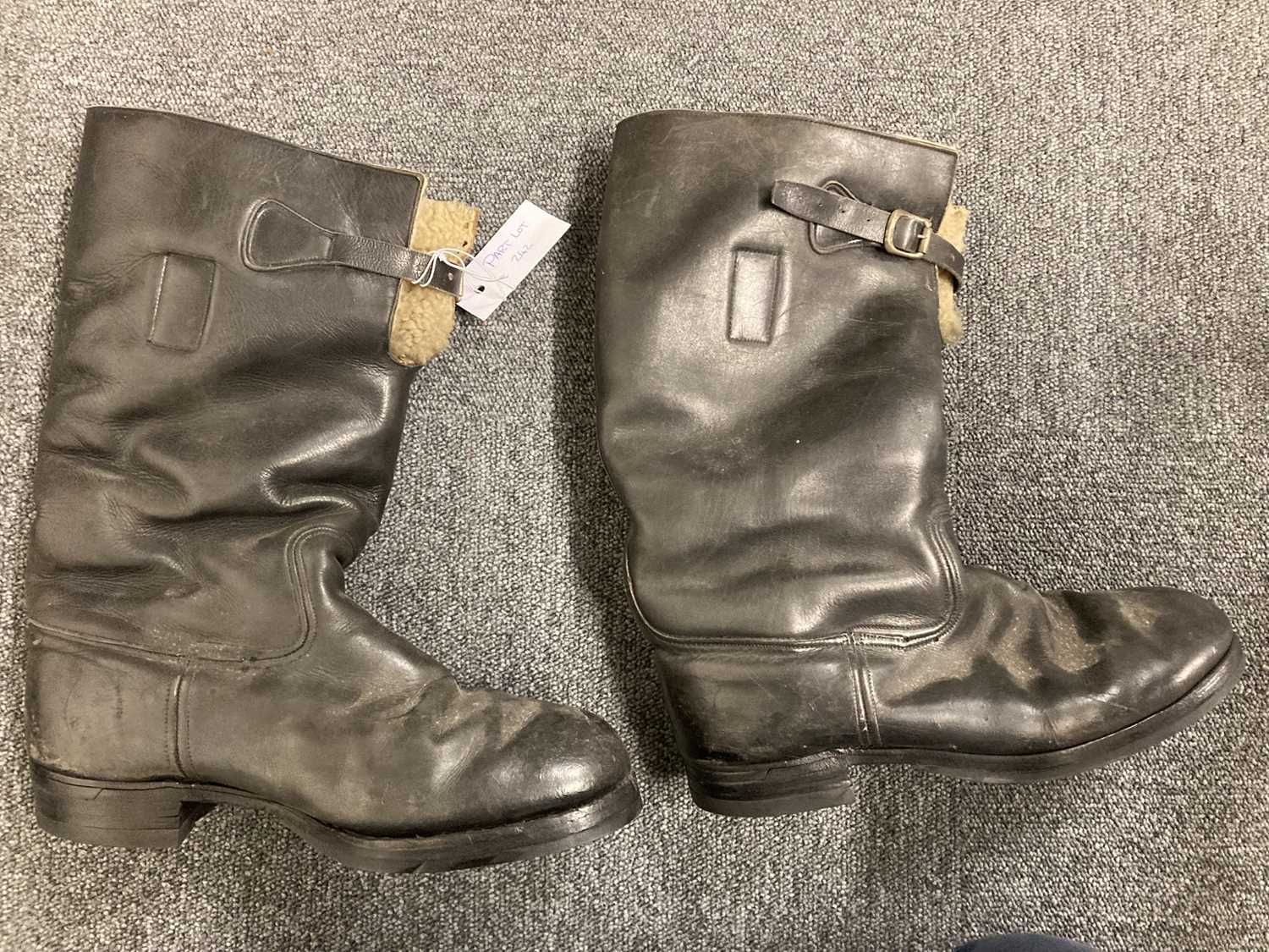 Lot 242 - Flying Boots. Two pairs of RAF 1936 pattern