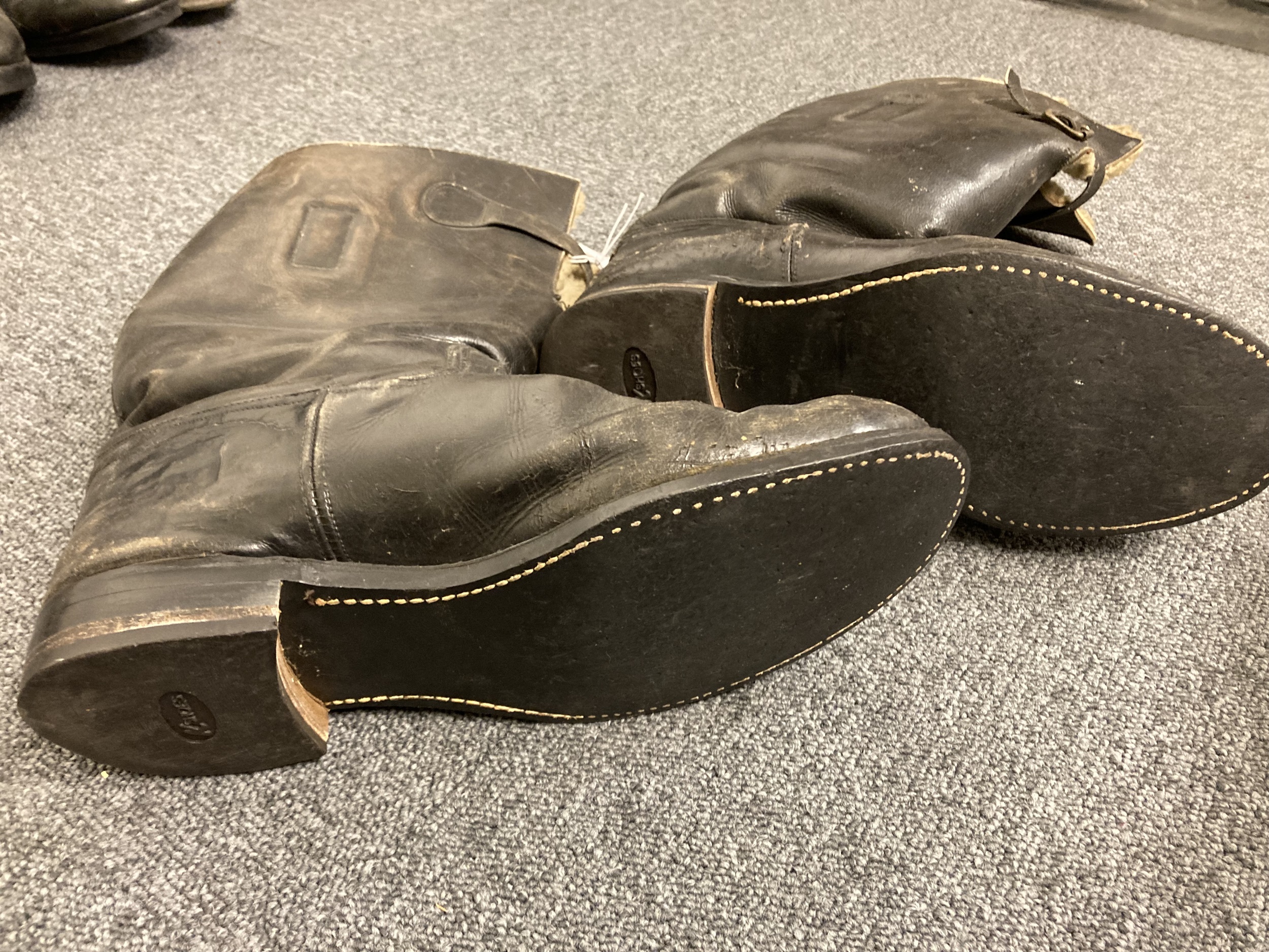 Lot 186 - Flying Boots. Two pairs of RAF 1936 pattern