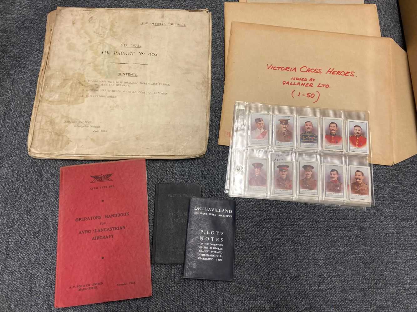 Lot 166 - Aviation Ephemera. Oxygen Sense, A.M.