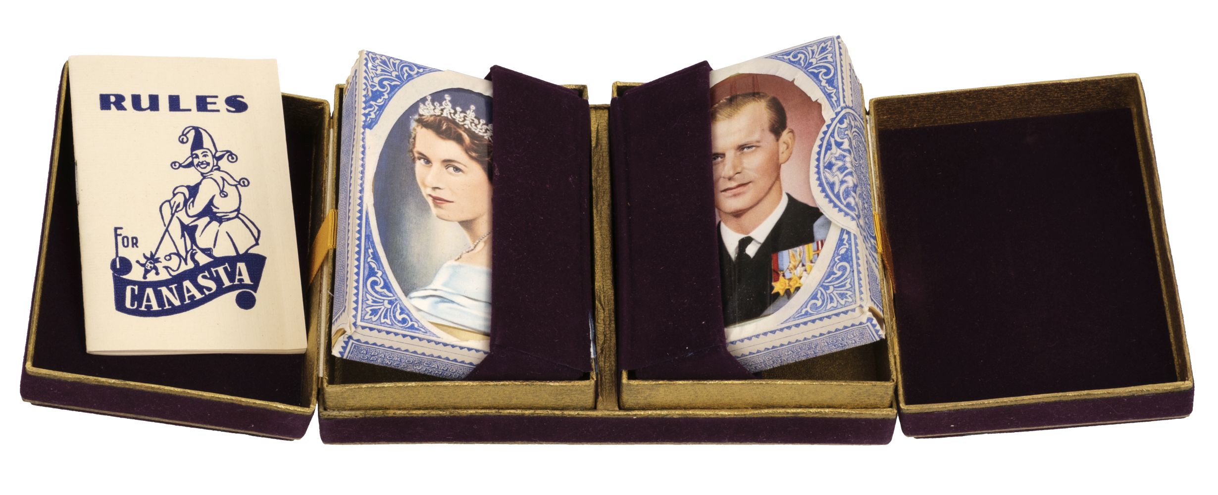 Lot 555 - Royalty Playing Cards. Queen Elizabeth II