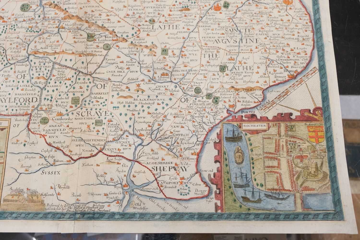 Lot 103 - Kent. Speed (John), Kent with her Cities and
