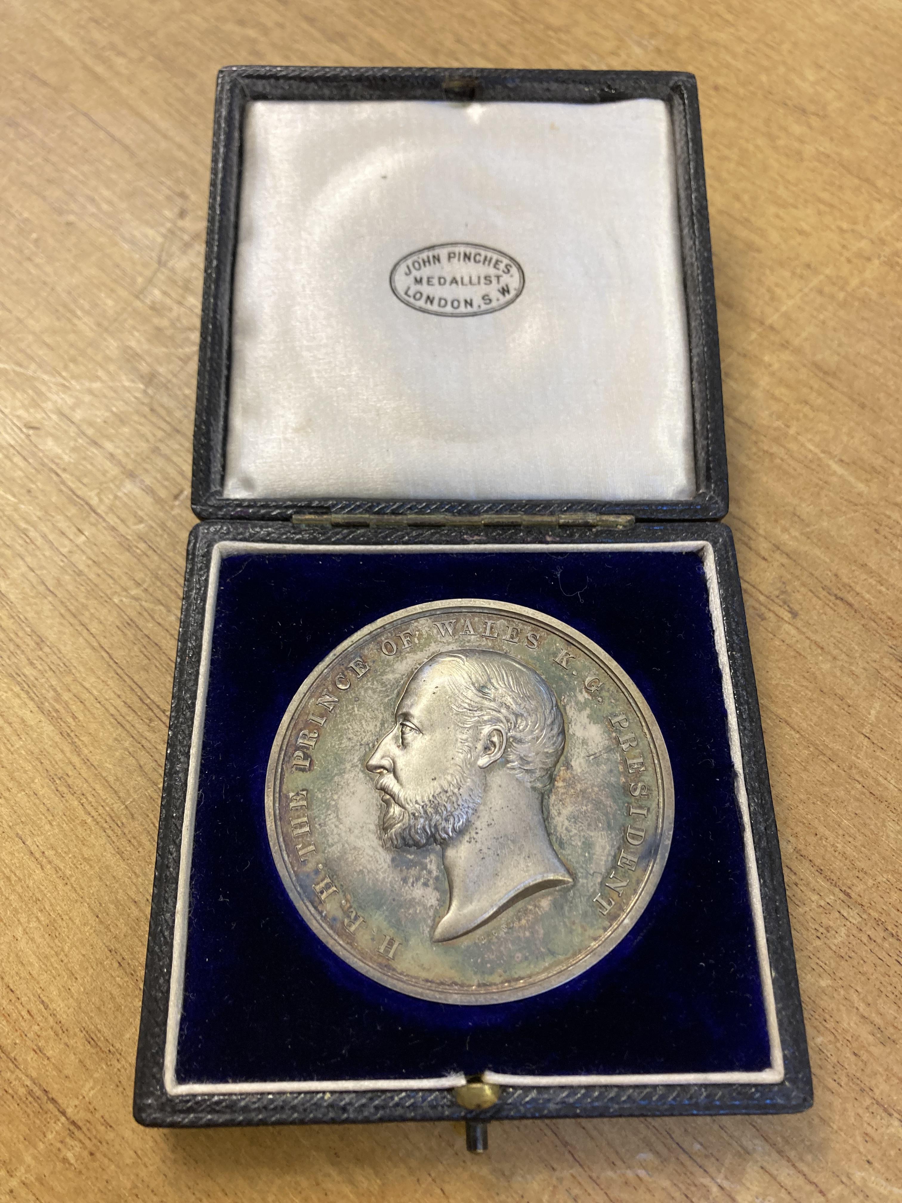 Lot 487 - The Horace Brown Medal. A gold medal awarded