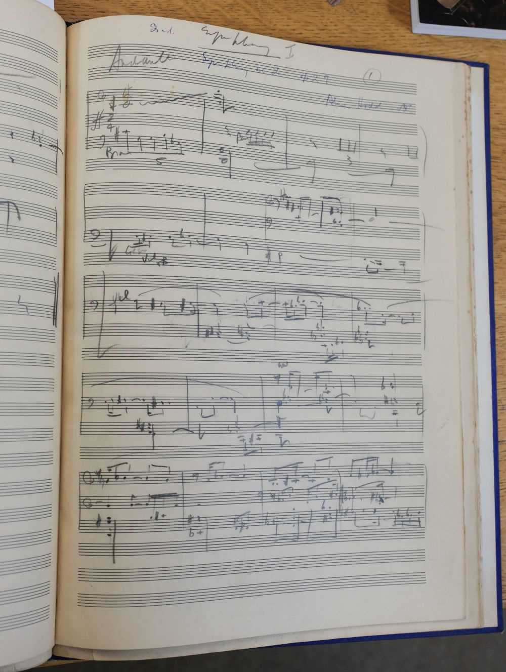 Lot 315 - Hoddinott (Alun, 1929-2008). Sketchbook