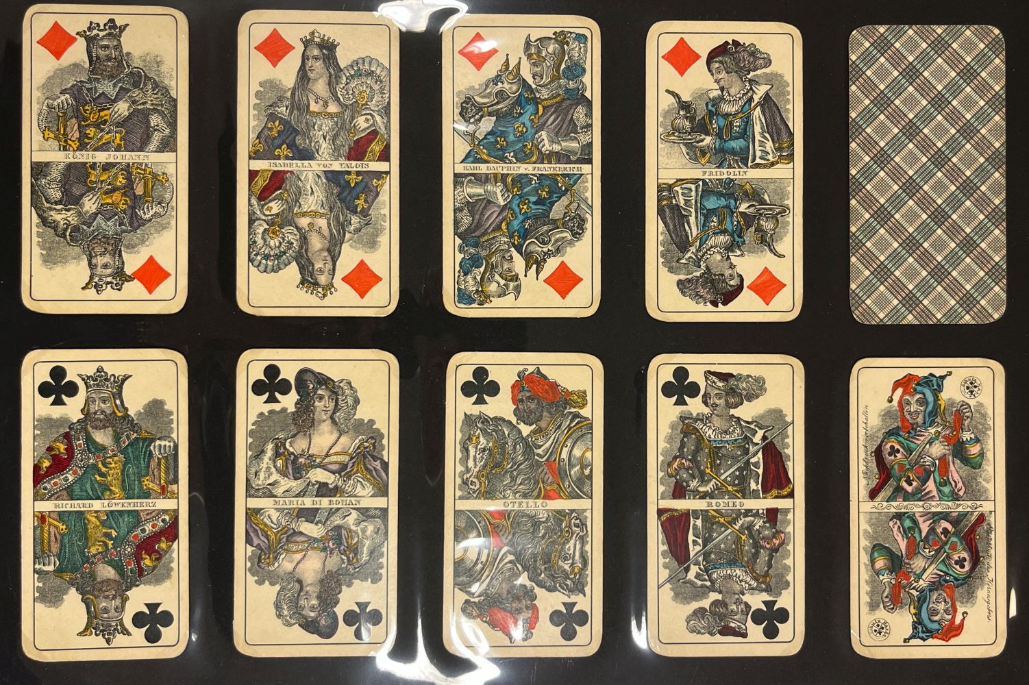 Lot 231 - Austrian Tressette cards. Allied Military