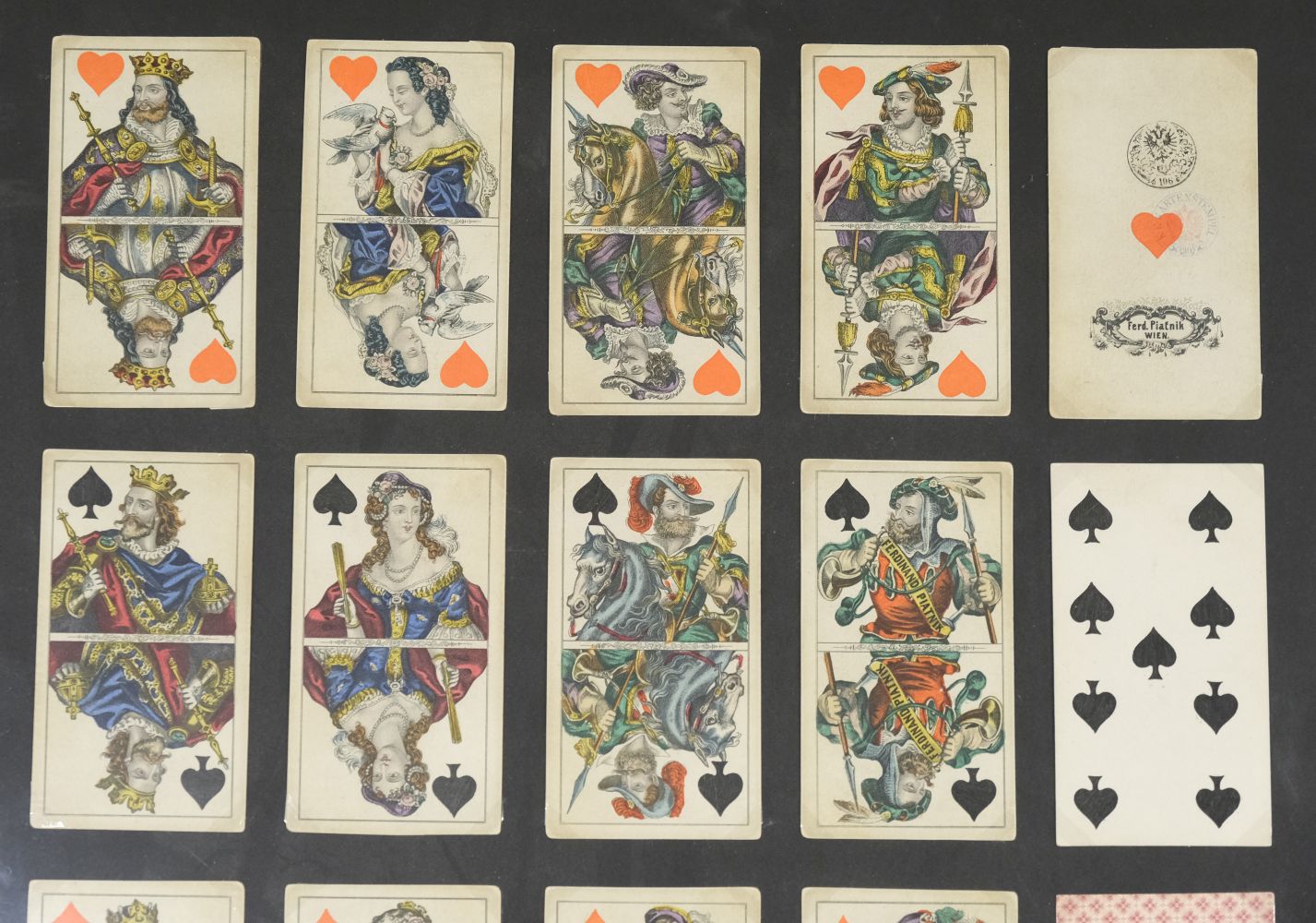 Lot 230 - Austrian Shooting Festival Piquet cards, F.