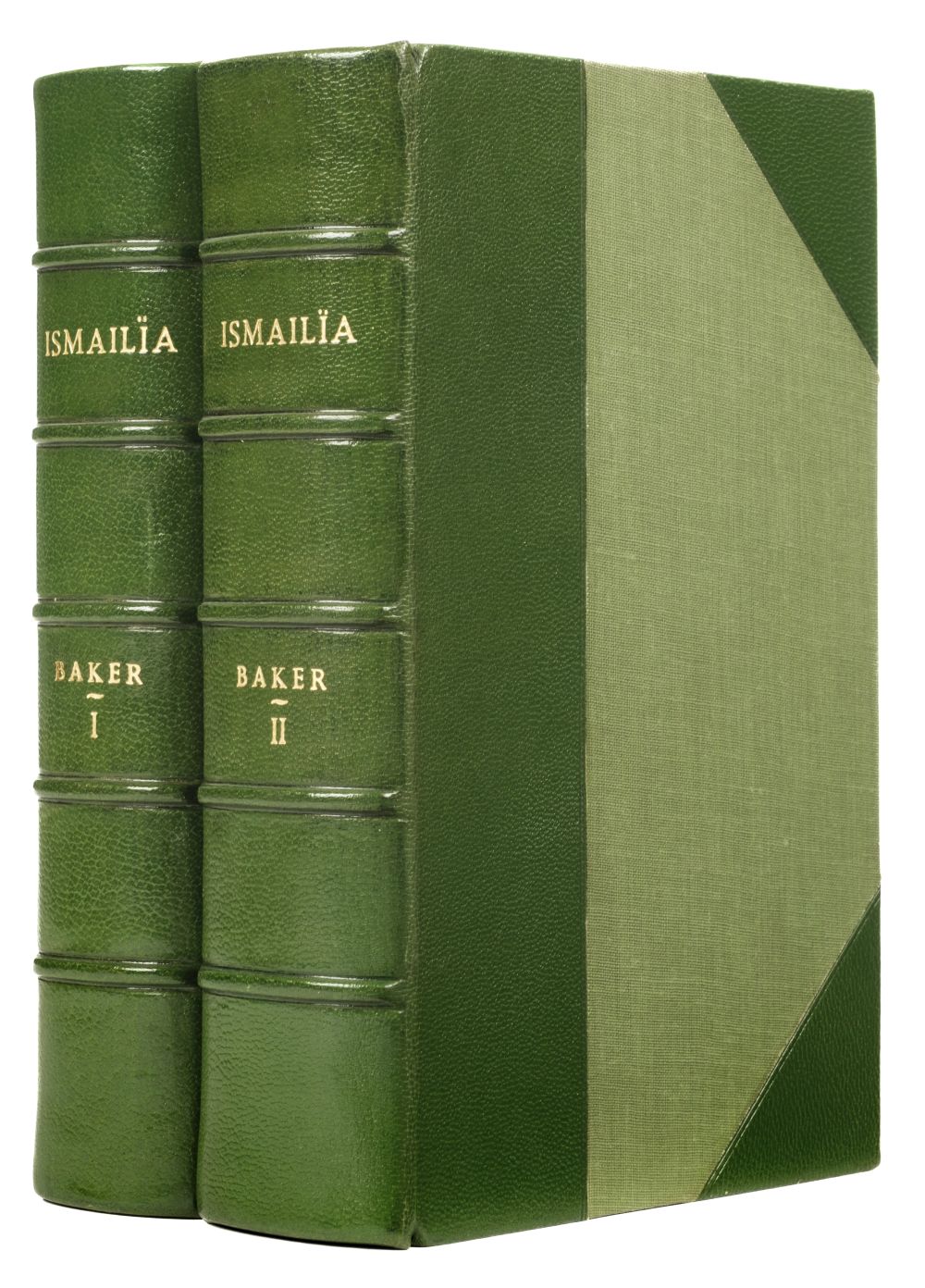 Lot 4 - Baker (Samuel W.) Ismailia, 2 volumes, 1st