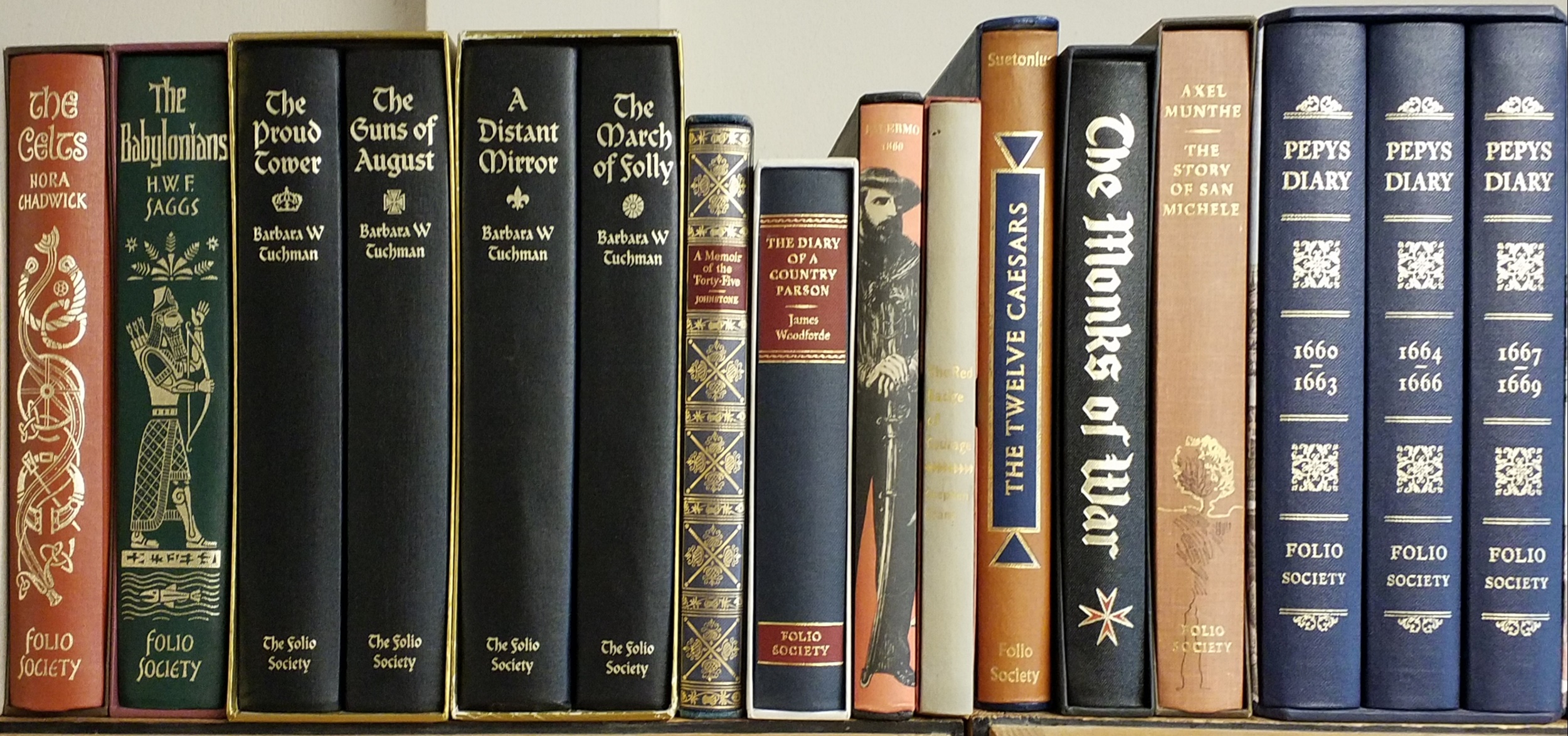 Lot 403 - Folio Society. 85 volumes