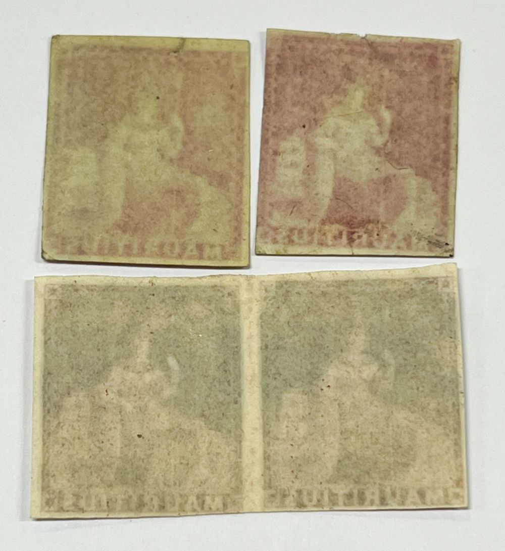 Lot 192 - Mauritius. 1859 Q. V. (9p)