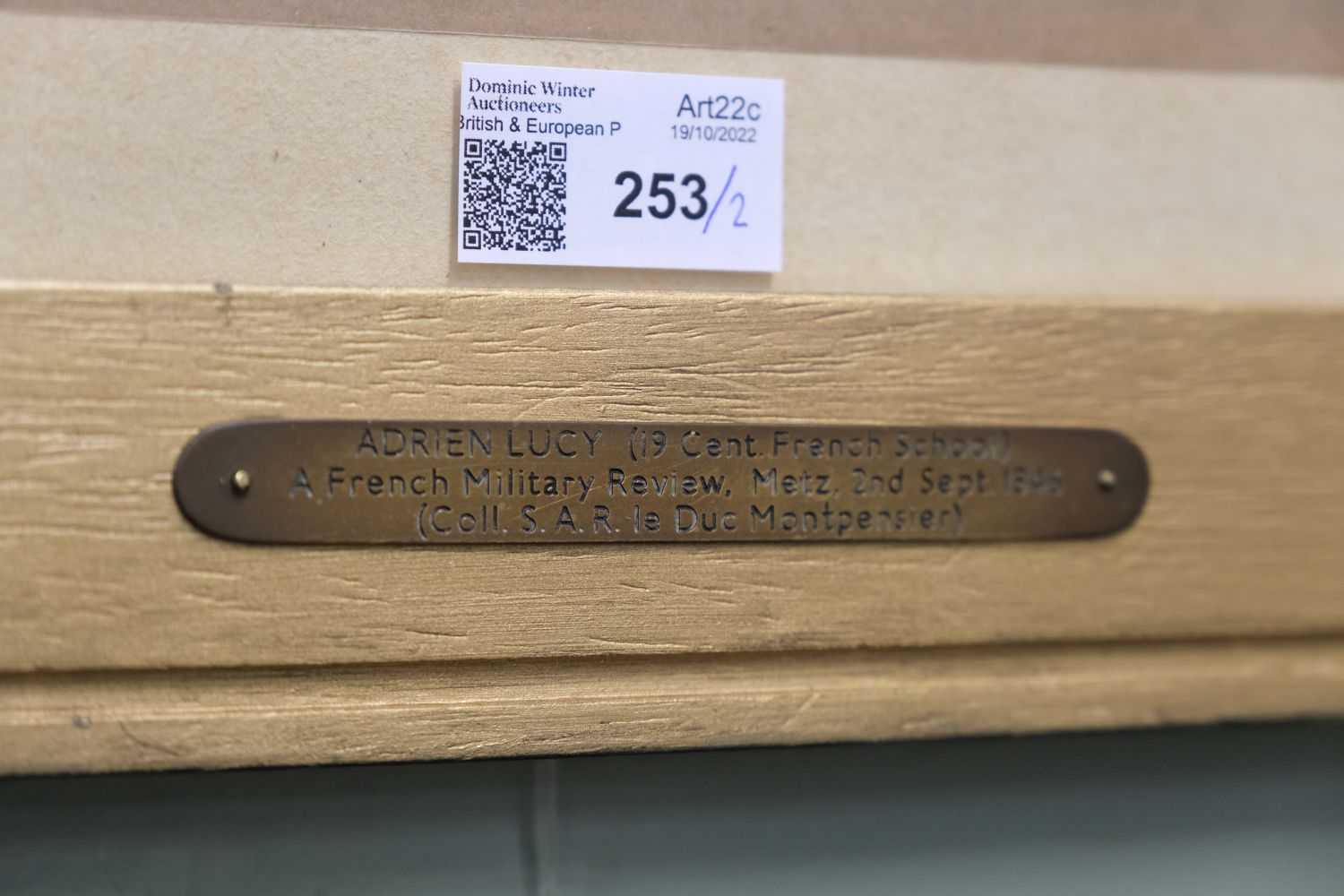 Lot 253 - Lucy (Adrien, 1794-1875). A French Military