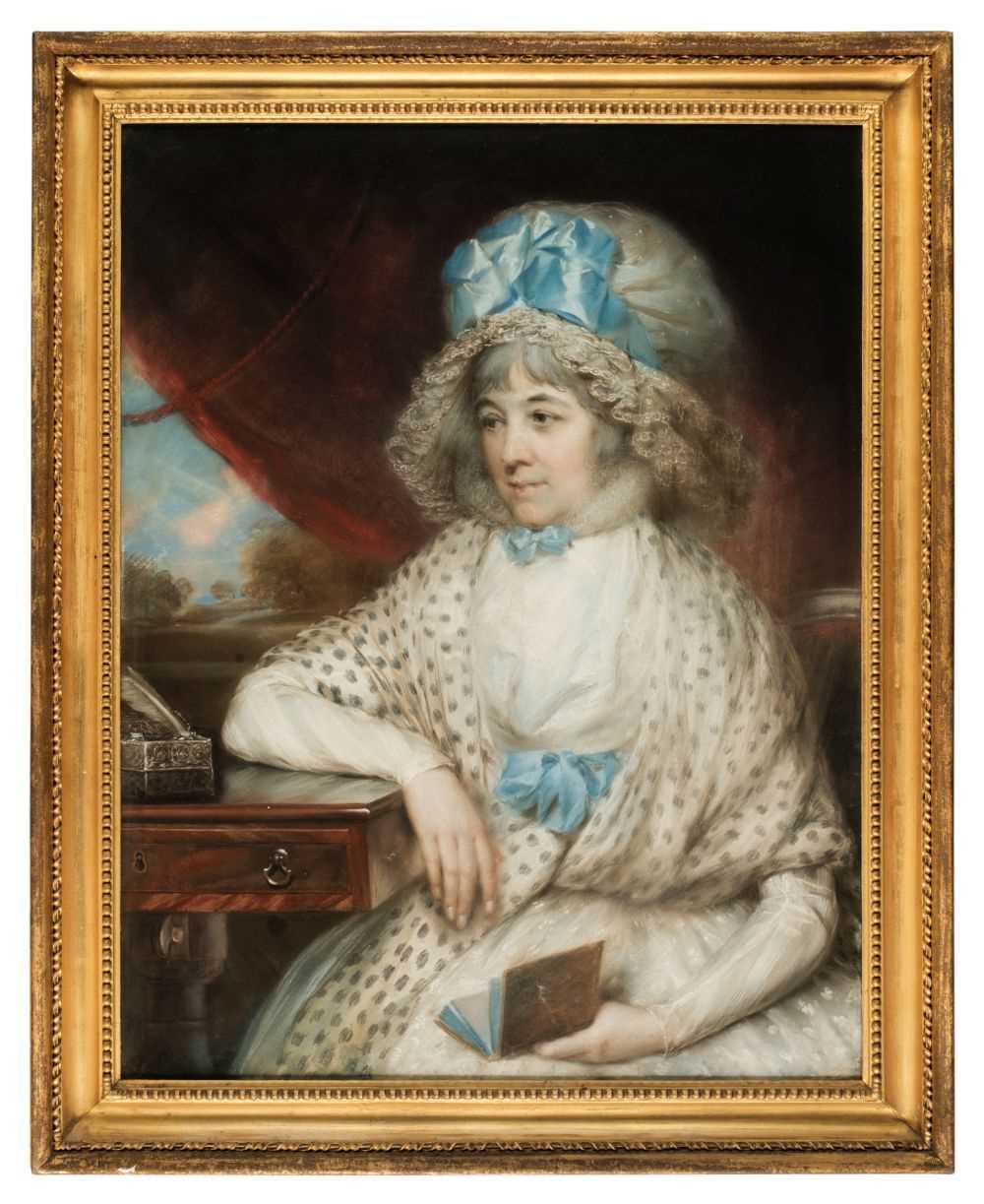 Lot 208 - Russell (John, 1745-1806). Portrait of Miss