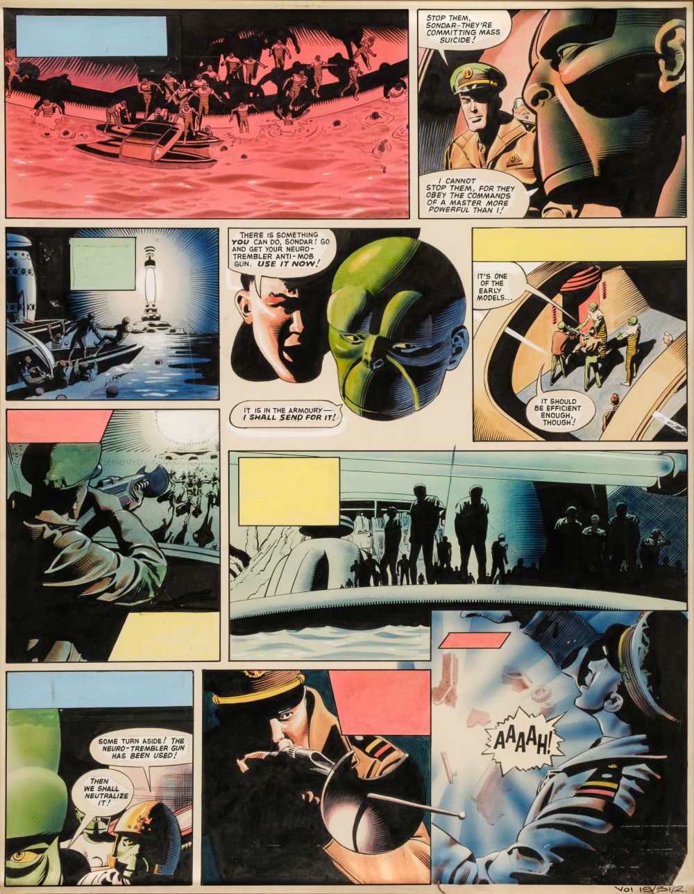 Lot 809 - Watson (Keith, 1935-1994). Original Dan Dare