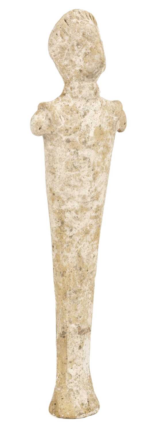 Lot 145 - Syro Hittite. A Syro Hittite clay figure