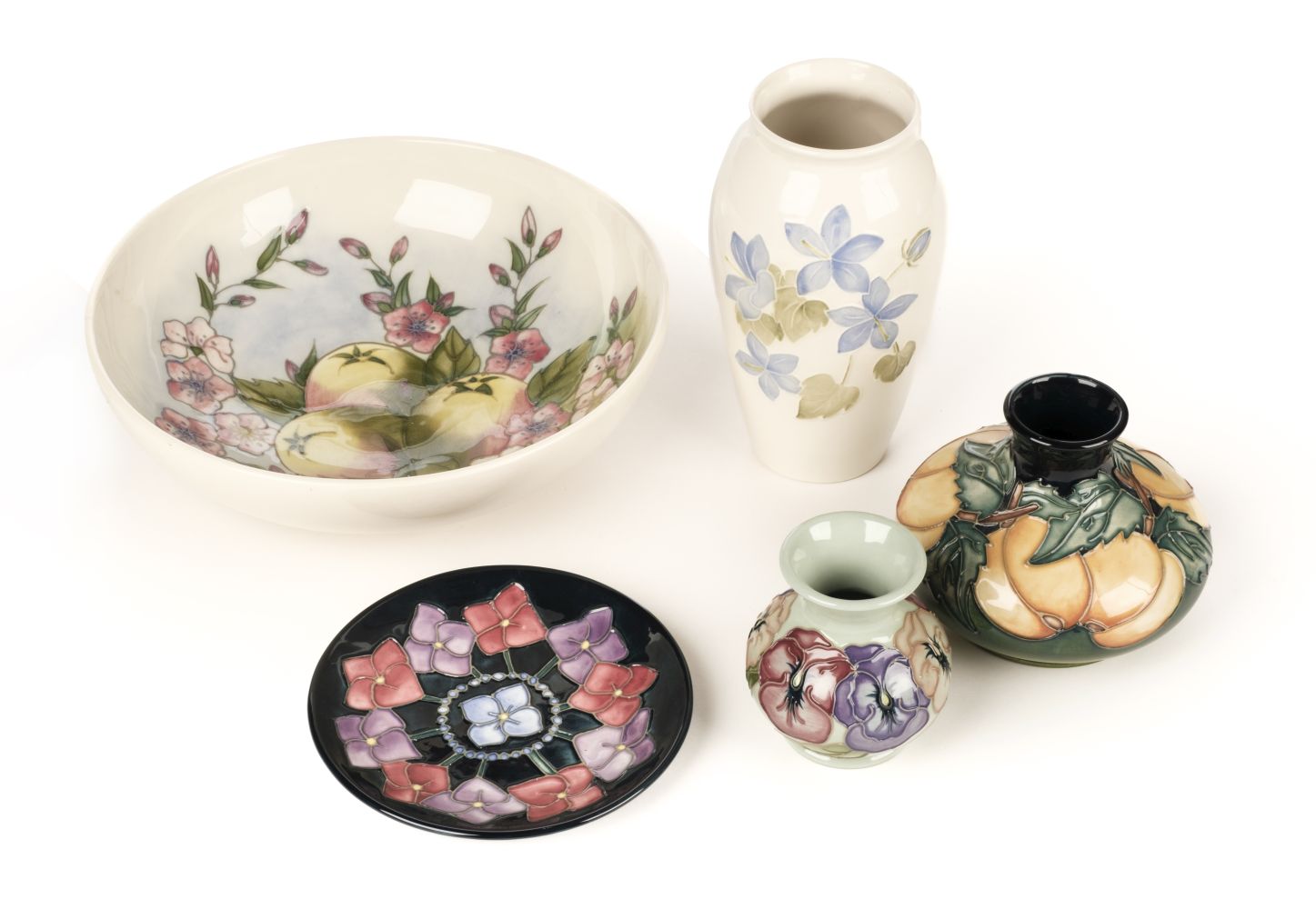 Lot 7 - Moorcroft. A collection of modern Moorcroft