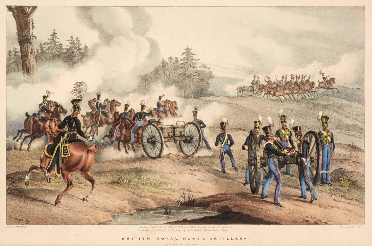 Lot 268 - Military. A collection of seven engravings