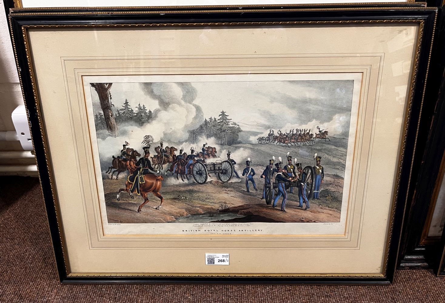 Lot 268 - Military. A collection of seven engravings