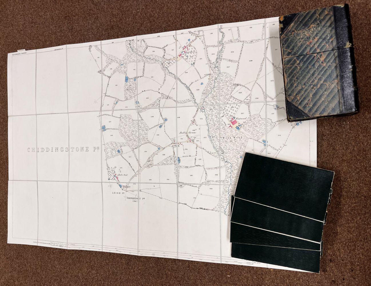 Lot 168 - Folding Maps. A collection of eight maps,