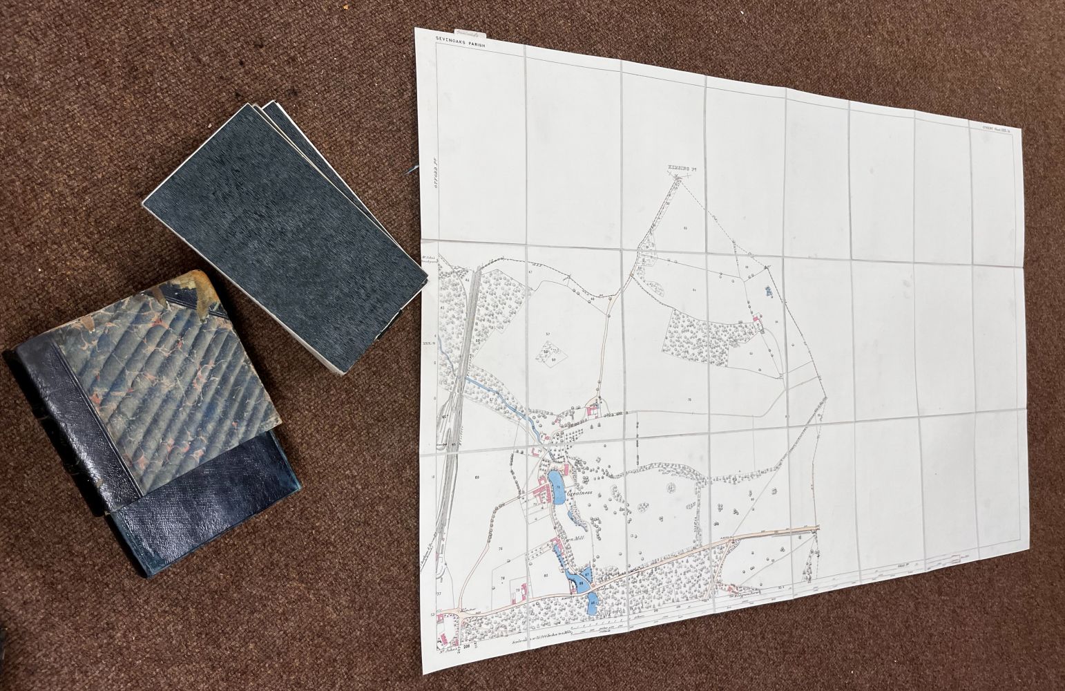 Lot 168 - Folding Maps. A collection of eight maps,