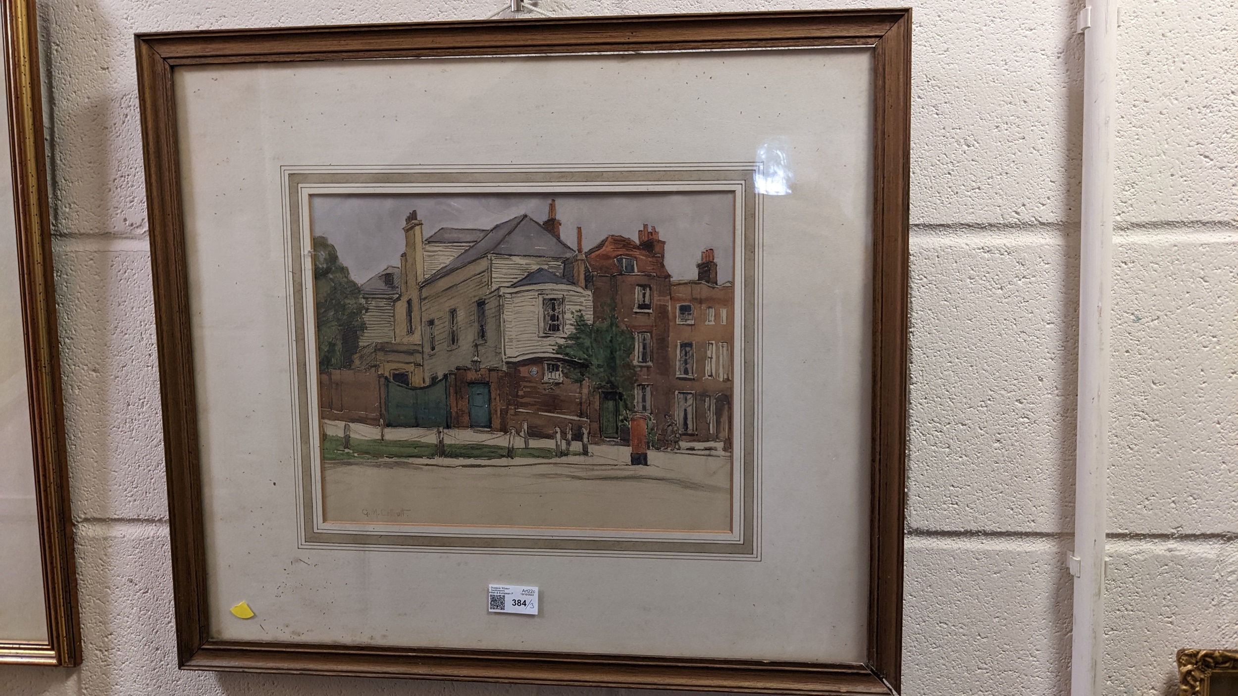 Lot 384 - Marston (Freda). The Venetian Bridge, 1929