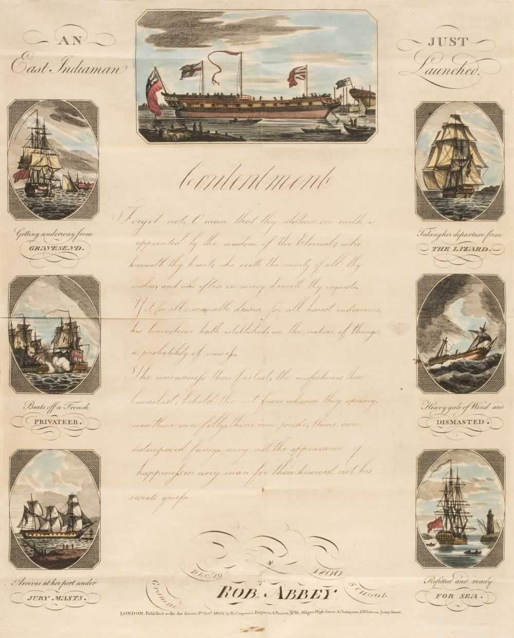 Lot 238 - Broadside. A Maritime-themed Broadside, R.