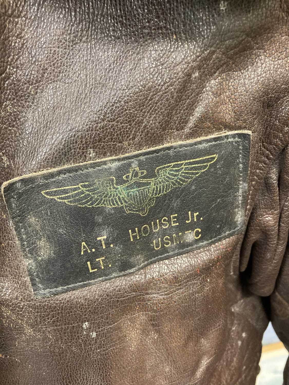 Lot 222 - Flying Jacket. A WWII USMC M.422A flying