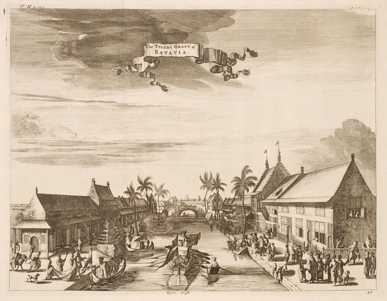 Lot 271 - Nieuhoff (Johannes). Ten views of Batavia,