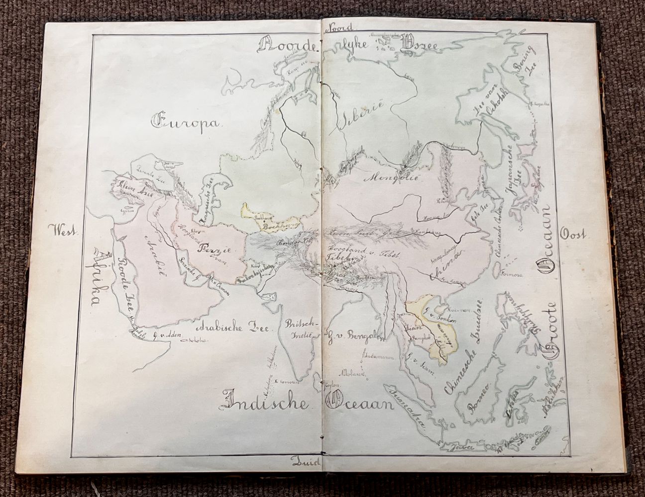 Lot 198 - Manuscript Maps. Thompson (Henry), Palestine,