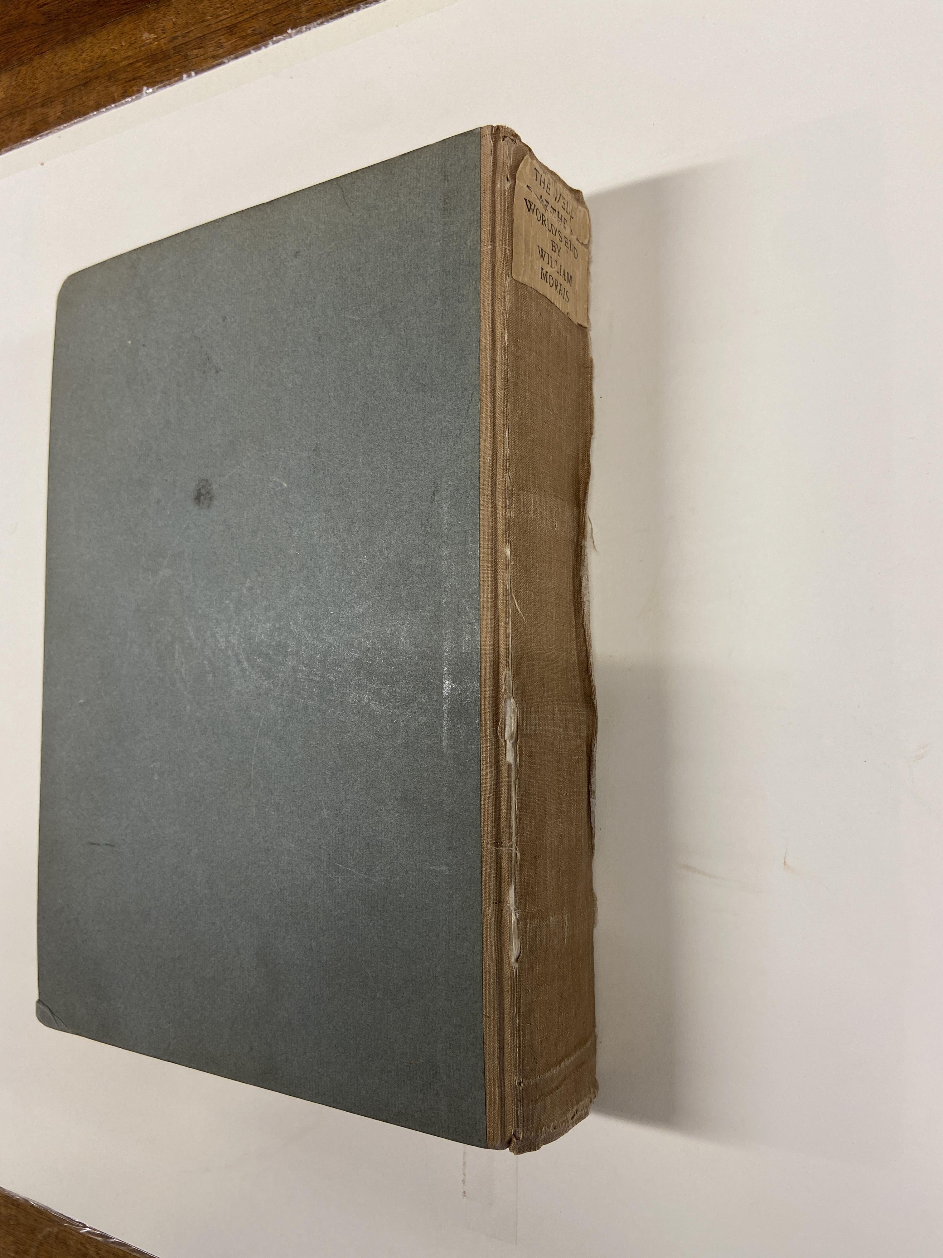 Lot 826 - Kelmscott Press. Morris (William). The Well