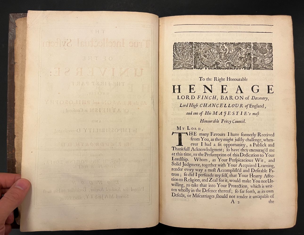 Lot 315 - The True Intellectual System of the Universe,