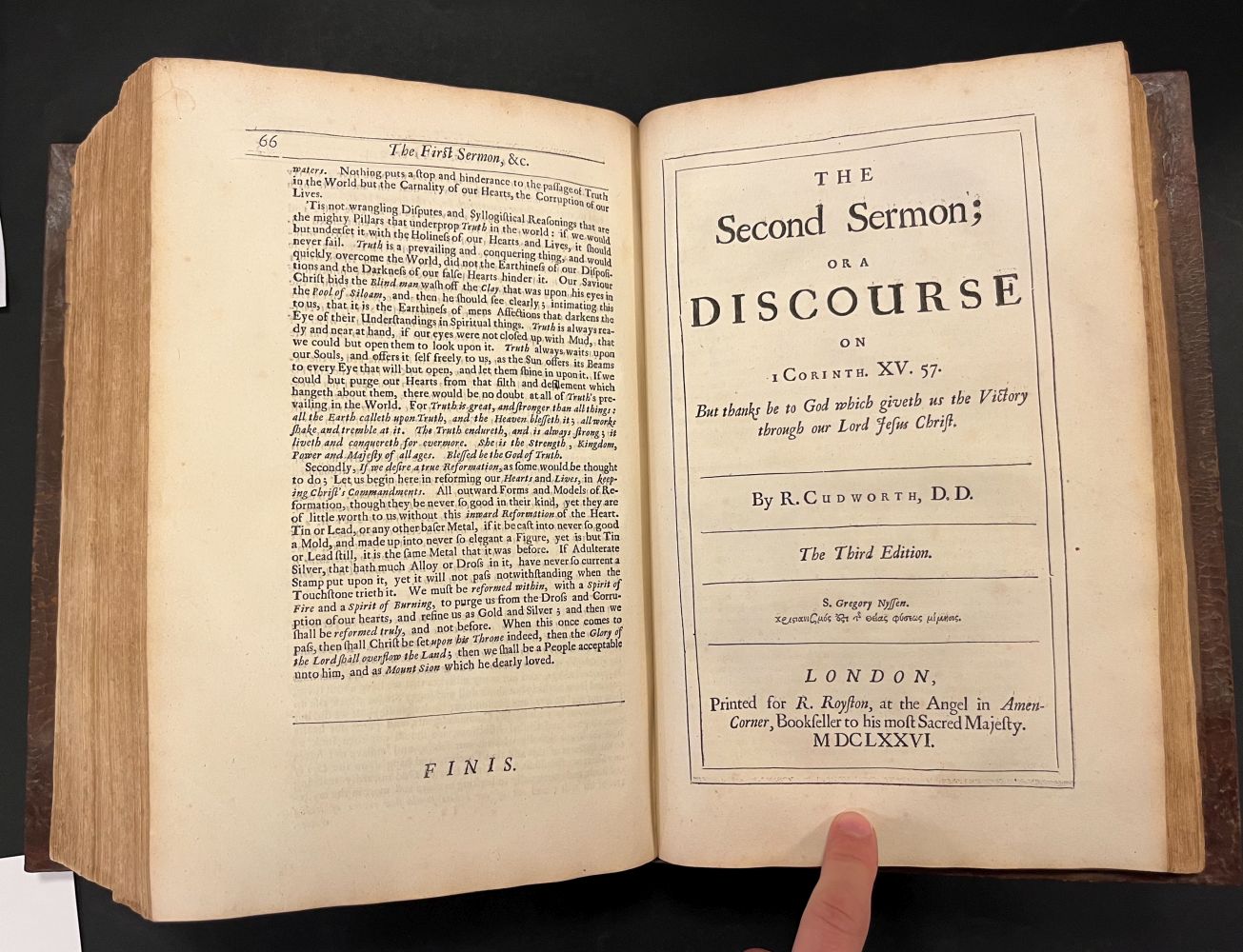 Lot 315 - The True Intellectual System of the Universe,