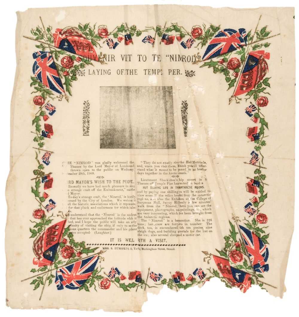 Lot 401 - Nimrod Expedition. Souvenir Visit to the