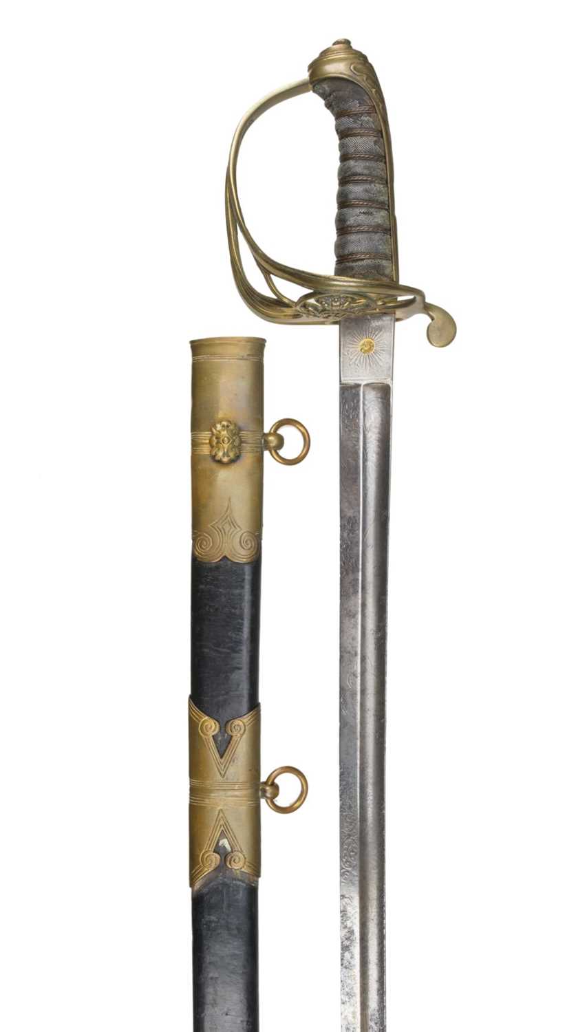 Lot 377 - Sword. A Victorian 1845 pattern infantry