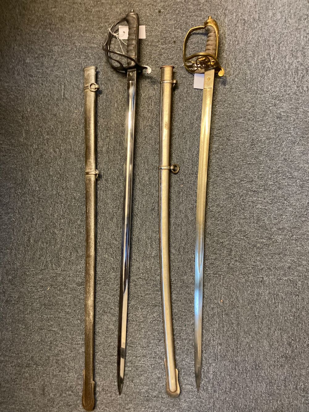 Lot 391 - Swords. A Victorian 1845 pattern infantry