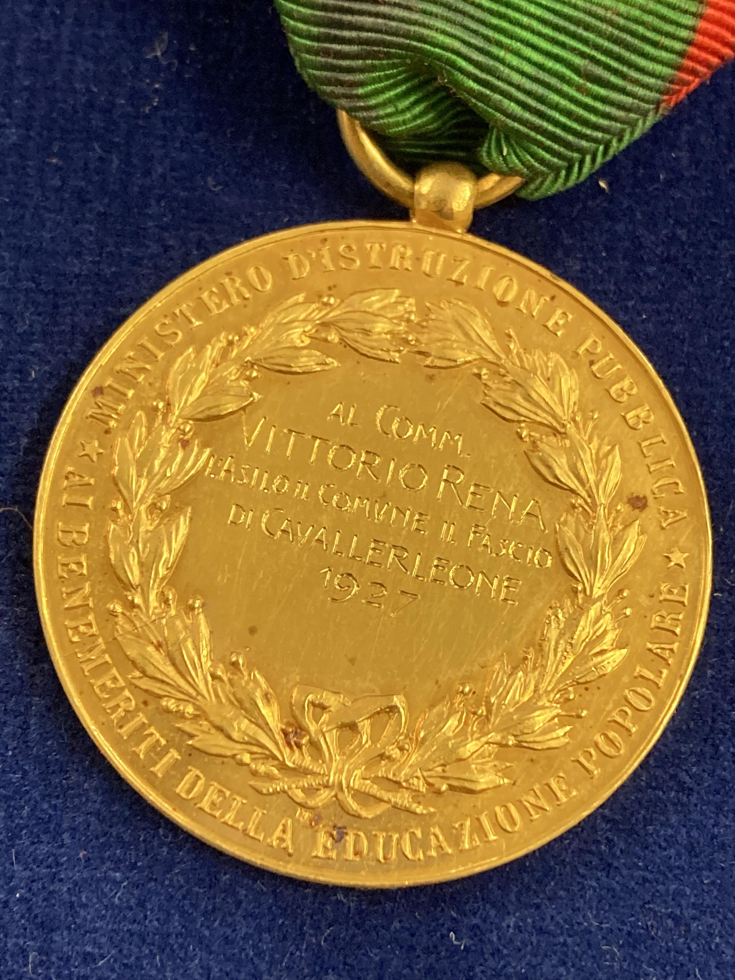 Lot 488 - Foreign Awards. A framed collection