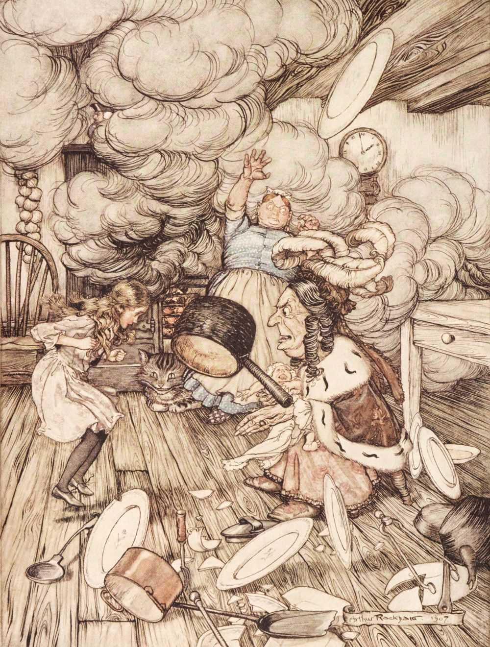 Lot 710 - Rackham (Arthur, illustrator). Alice's