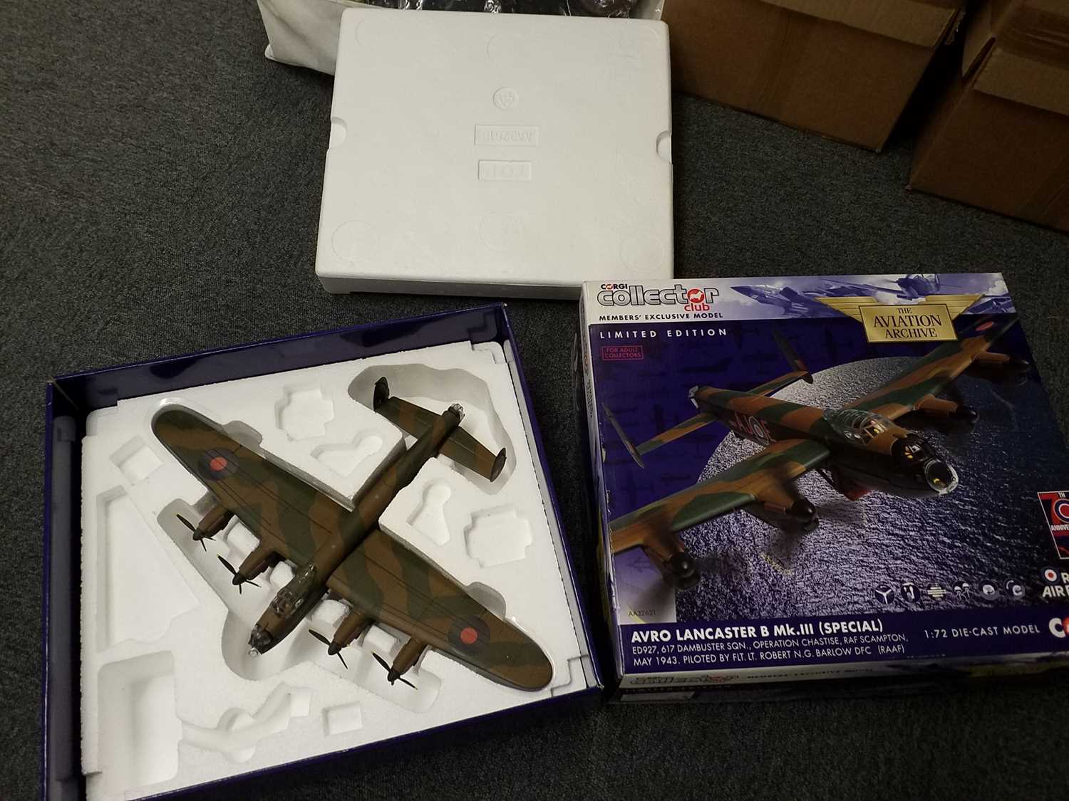 Lot 260 - Corgi Aircraft Models. A collection of
