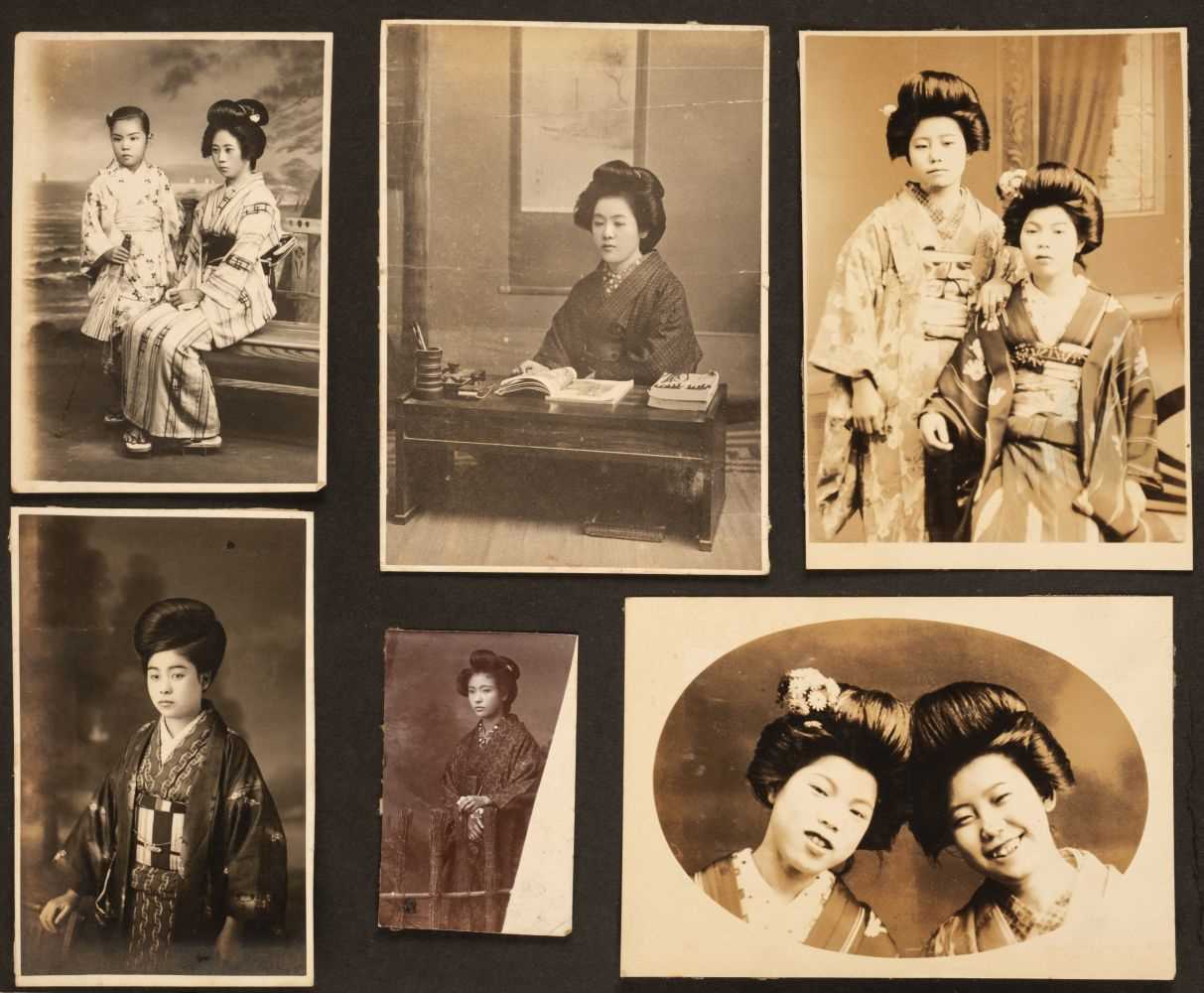 Lot 79 - Japan. An album containing approximately 170