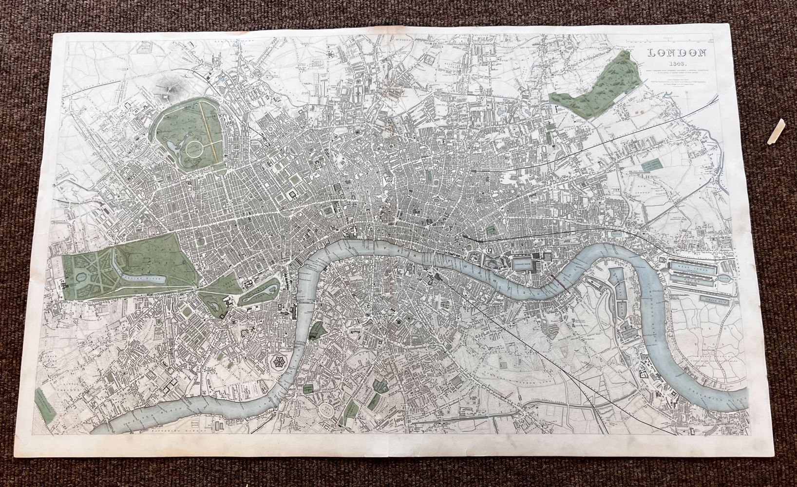 Lot 213 - S. D. U. K. A collection of 75 City plans,