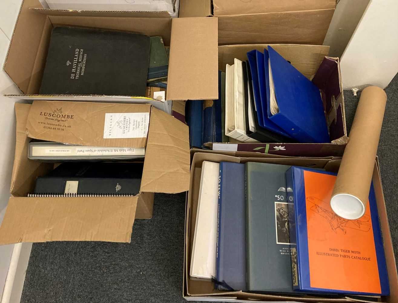 Lot 7 - Aviation Manuals. A collection of early