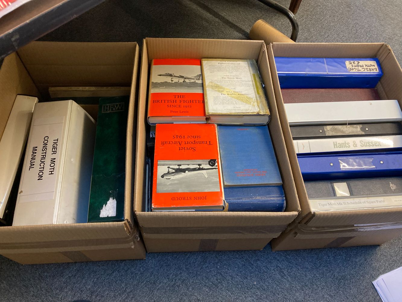 Lot 7 - Aviation Manuals. A collection of early