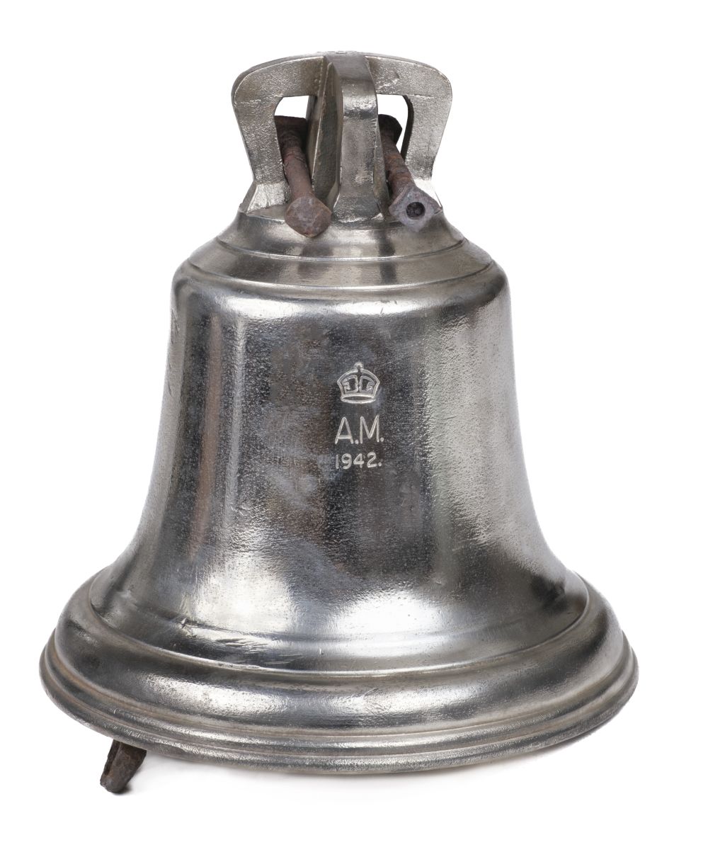 Lot 86 - Scramble Bell. WWII Aerodrome Station Bell