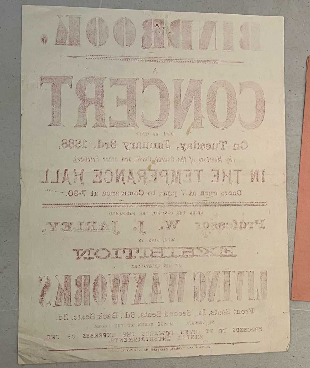 Lot 385 - Edison's Phonograph. An early printed flyer