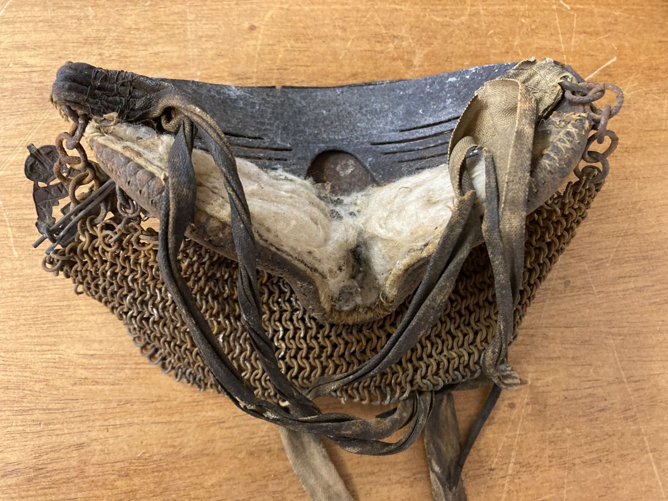 Lot 326 - Tank Corps. A WWI tank crew anti-splinter